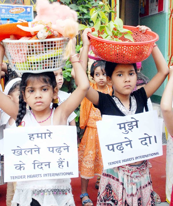 View Patna: Kids show protest against child labour