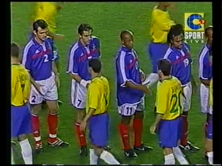 TWB22: Coupe des Confédérations 2001 France Brésil