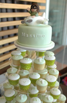 The Cupcake Gallery Blog: Baby Baptism Cake