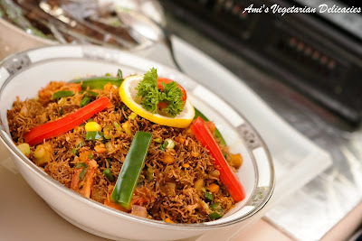 Ami's Vegetarian Delicacies: String Hopper Biriyani