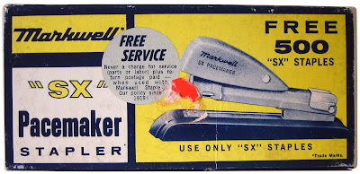 Stapler of the Week: Stapler of the Week Archive- Markwell "SX" Pacemaker