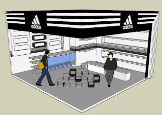 JULIÁN - Callejeando por la ciudad!: Stand Adidas