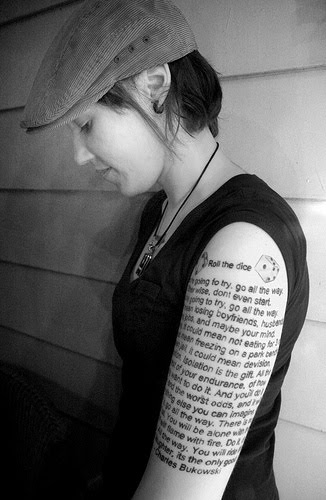 Act Of Valor Poem Tattoo