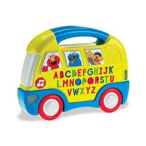 Fisher-Price Sesame Street Elmo'S Alphabet Bus | Sesame Street Toys ...