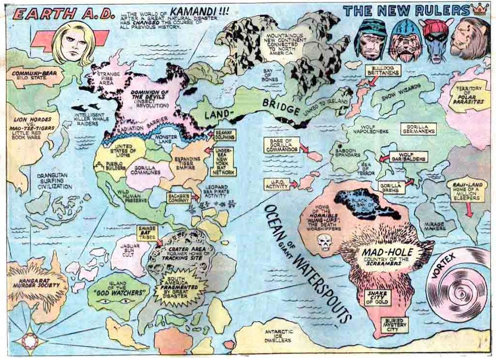 DavidYuTestblog: Classic Comic Maps