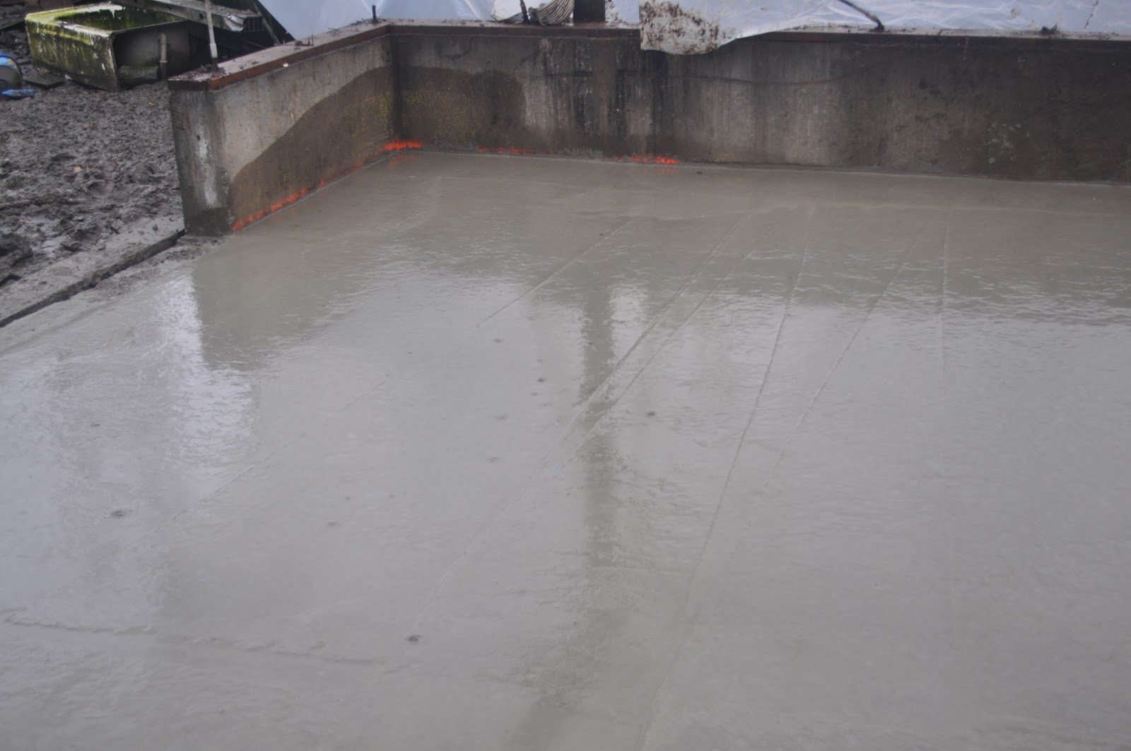 meat: Pouring the slab