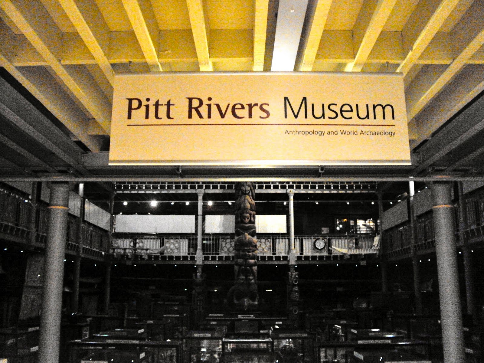 making dens: The Pitt RIvers Museum