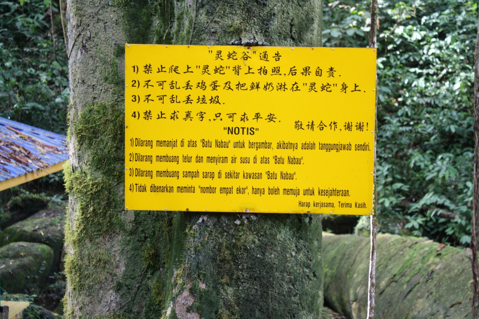 ReLaX: Batu Nabau at Engkelili, Sri Aman