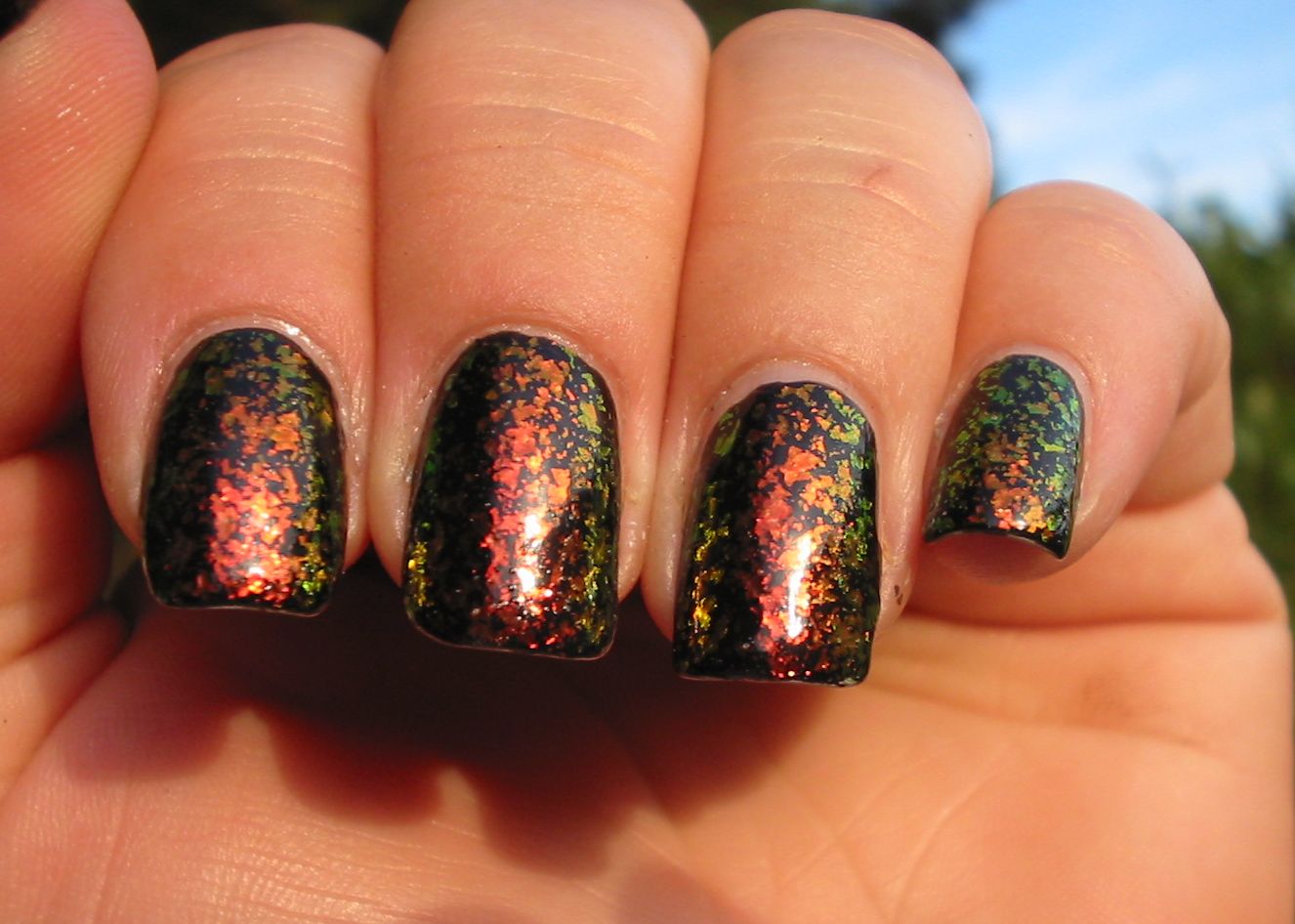 Trailor Trash Nails: Golden Rose Scale Effect 05- Sally Hansen`s Hidden ...