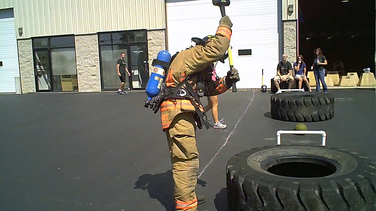 Elgin Garage Gym: Sunday, August 22: 2010 Fittest Fire Fighter Challenge