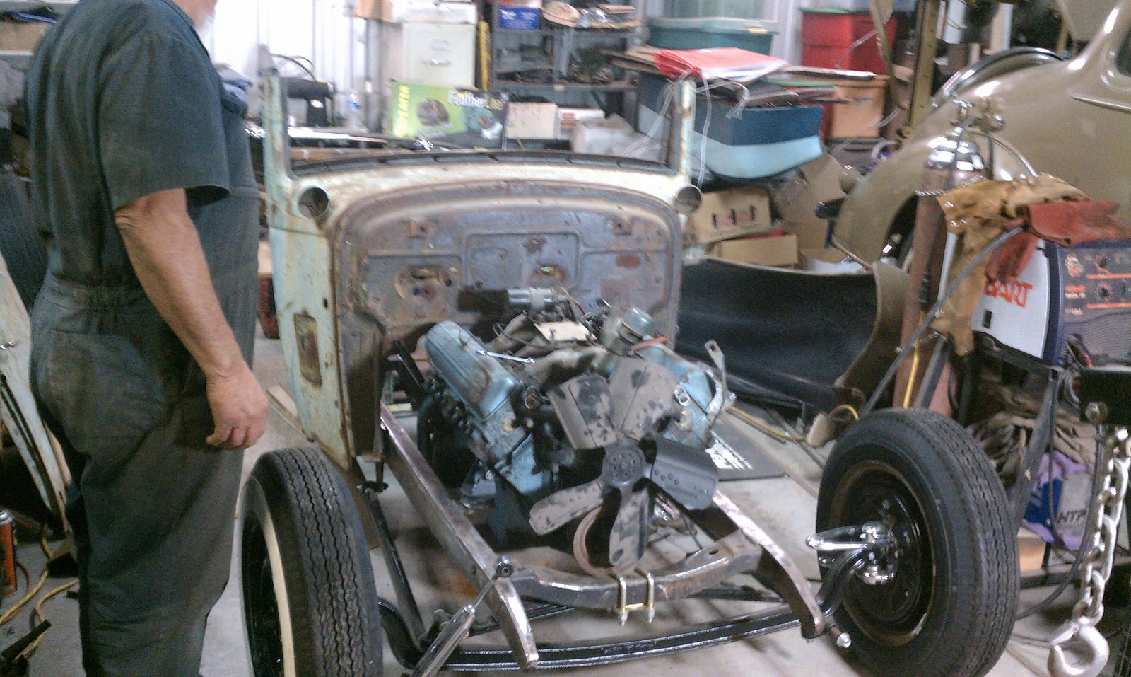 STYLISH KUSTOMS: A view of my 31 Chrysler Hot Rod project