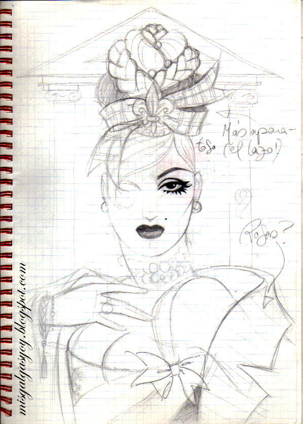 ALBERTO CABORNERO: MAS BOCETOS.