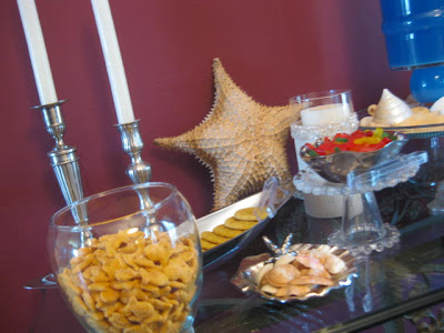 Musings of a Modern Mom: Seashells by the Seashore Party