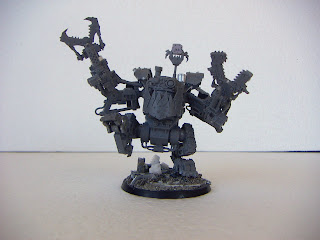 AddictedToStyrene: WH40K - Ork "Deff Dread" Dreadnought