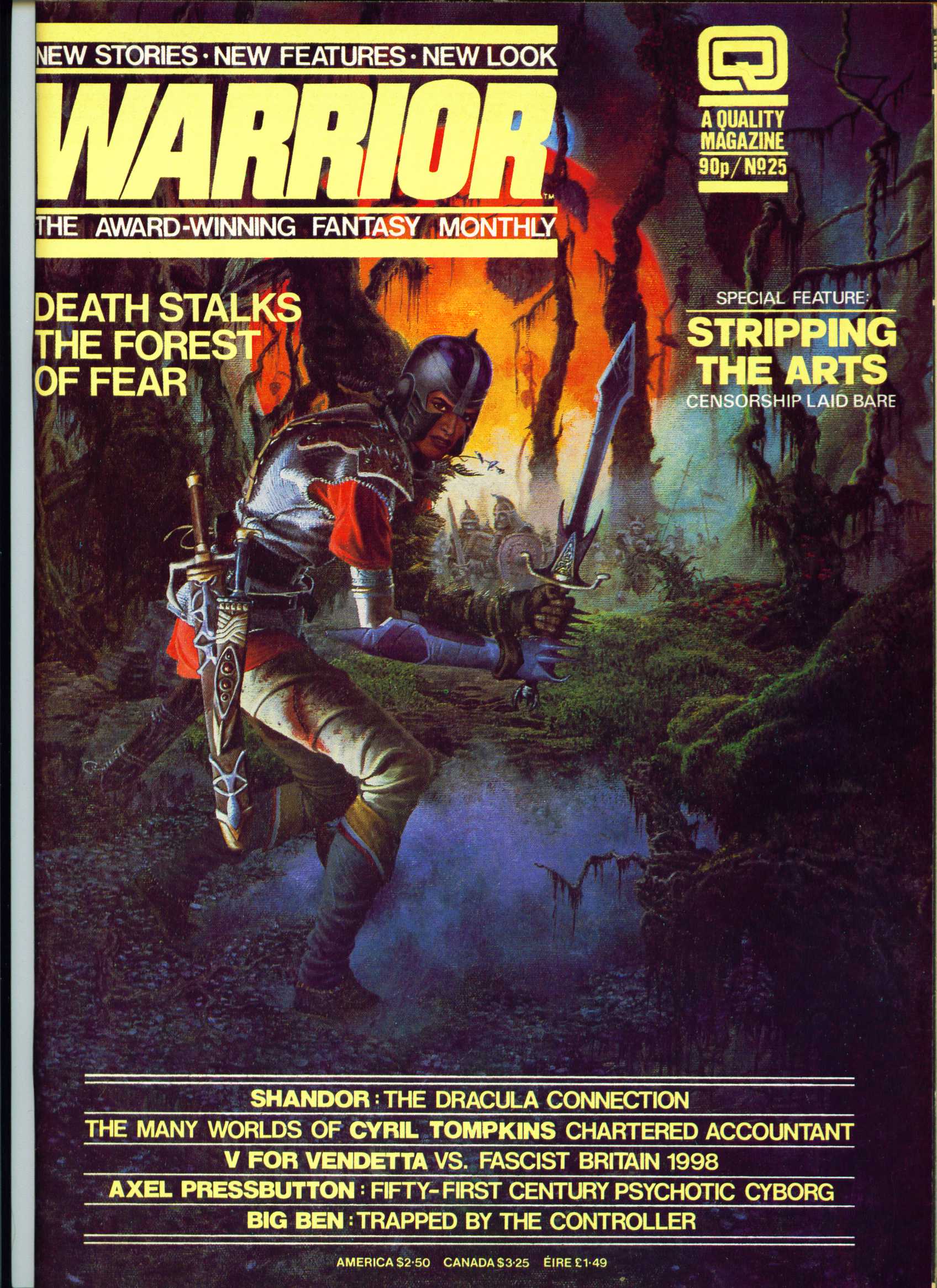 Read online Warrior comic - Issue #25