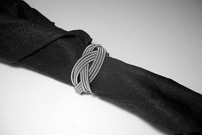Ropes and Poles: Guitar String Turk's Head Woggle