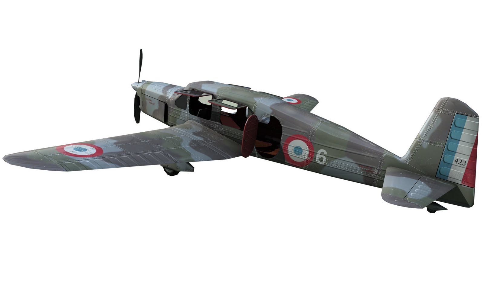 Danilo Haruo Hashimoto: Caudron C-635 simoun