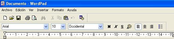 Procesadores de Textos: WordPad
