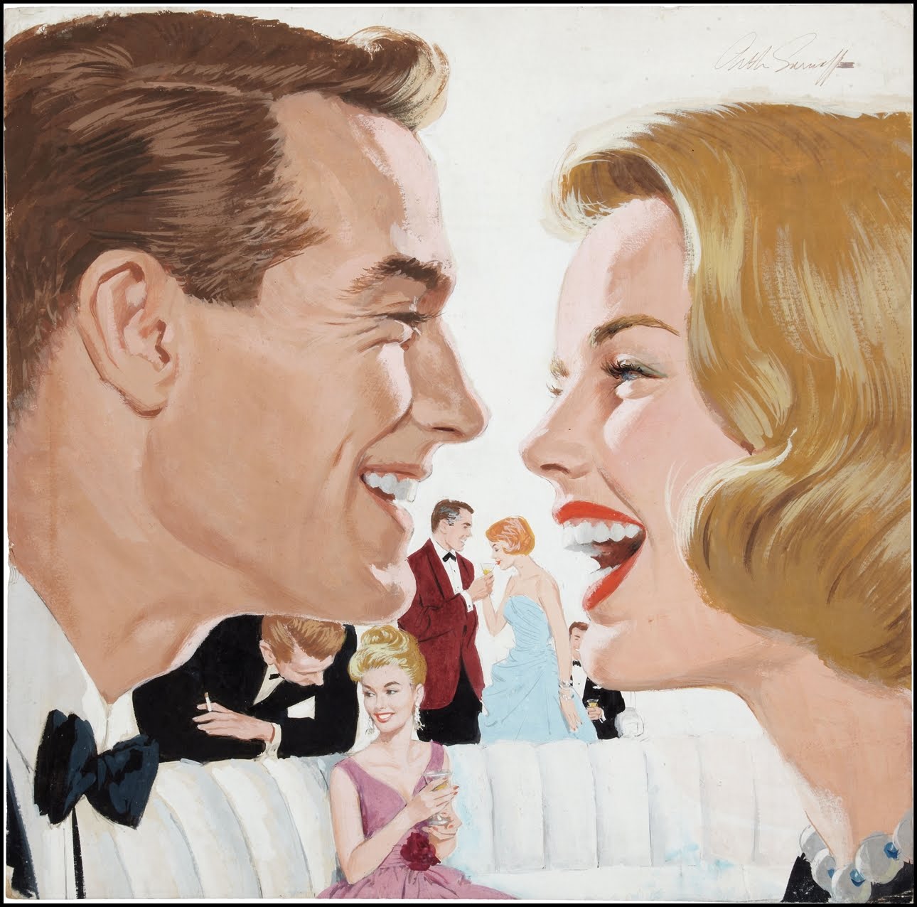 Часть I. Pin Up. Художник Артур Сарнов. Arthur Sarnoff. . Обсуждение на ...