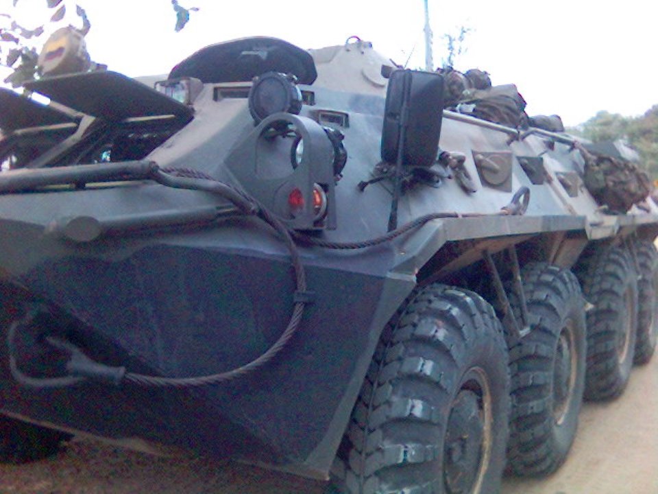 Tanques y Blindados: BTR-80 Caribe