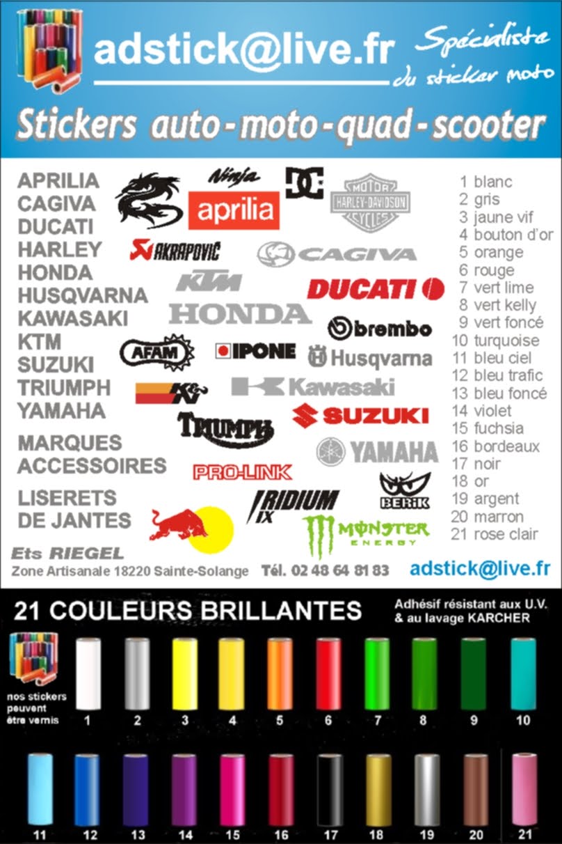 STICKERMOTO: STICKERS MOTO