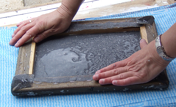 art and etc: paper-making experiments....