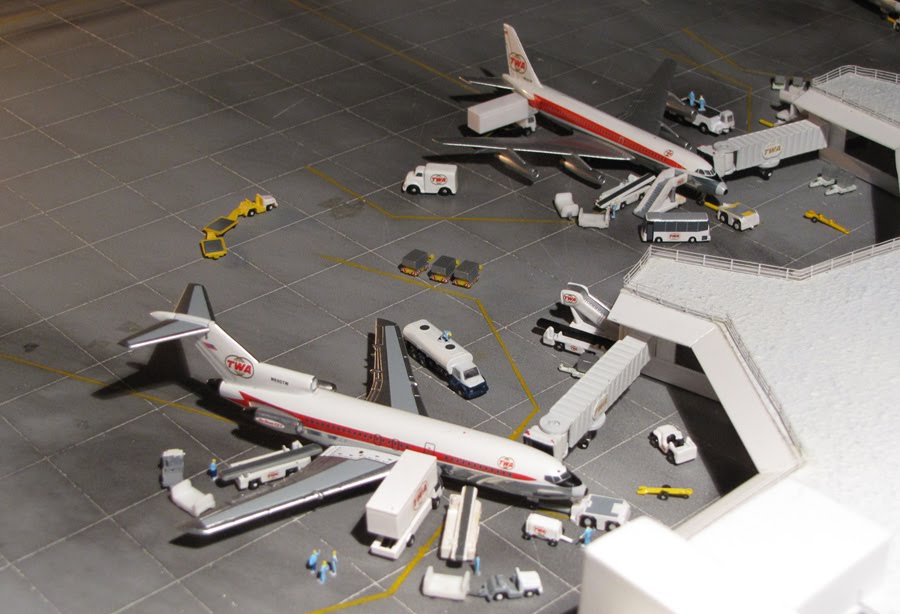 Dioramas: TWA JFK T5 FLIGHTWING