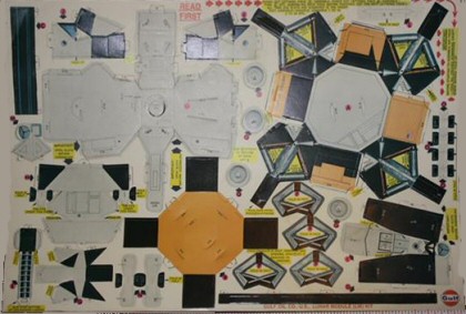 Who remembers Gulf Oil's cardboard Lunar Lander models? - Democratic ...