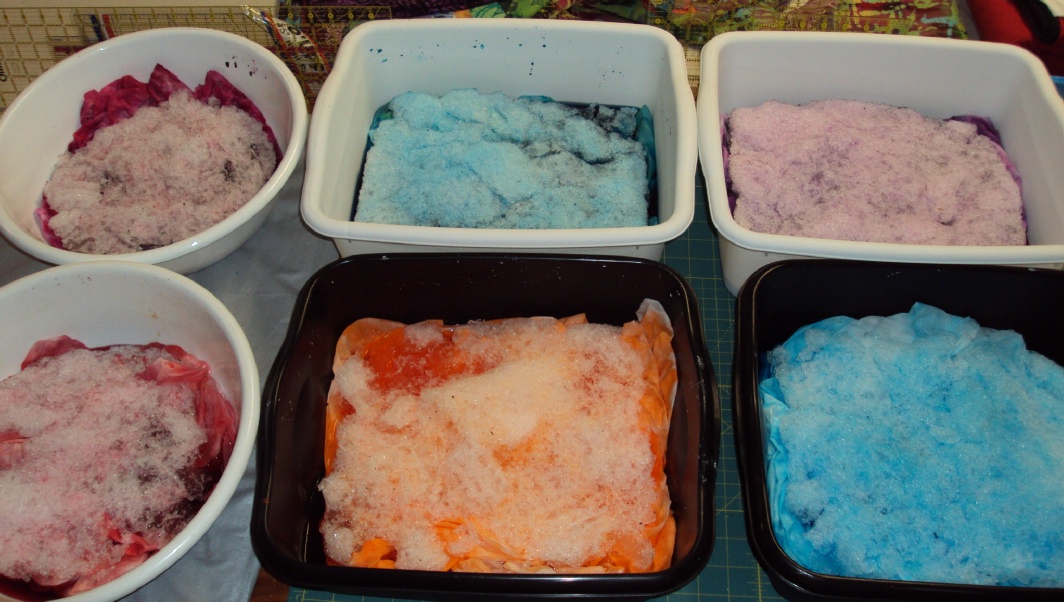 Designer Stitches: Snow Dyeing 101