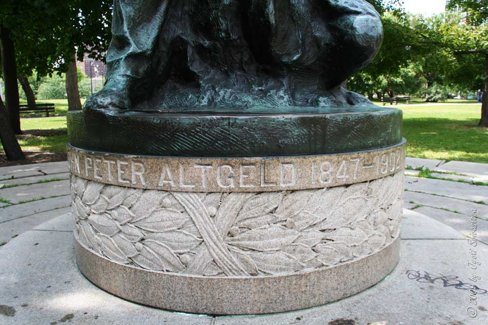 Public Art in Chicago: Lincoln Park [ John Peter Altgeld Monument - by ...