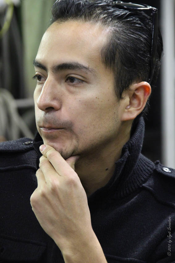 Public Art in Chicago: Adrian Calderon: Much more than a handsome face..