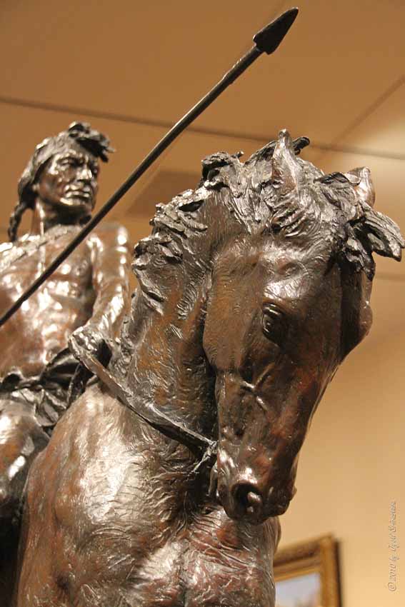 Public Art in Chicago: AIC: On The War Trail [By Alexander Proctor]