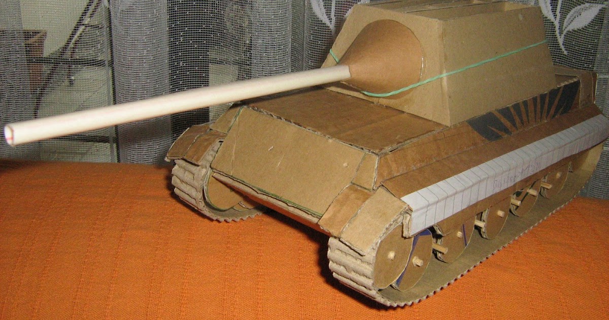 Cardboard Tank Factory: The First Tiger tank...