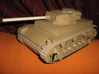 Cardboard Tank Factory: The Panzer III