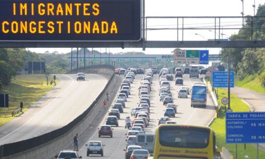 Orkut Glogin: Trânsito congestionado na rodovia Anchieta, que liga São ...