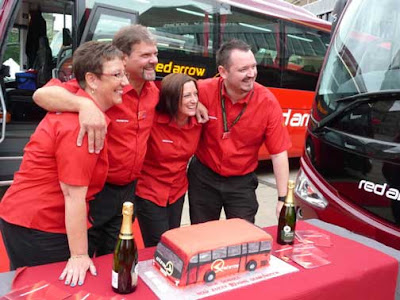 A Transport of Delight: A really shiney red arrow