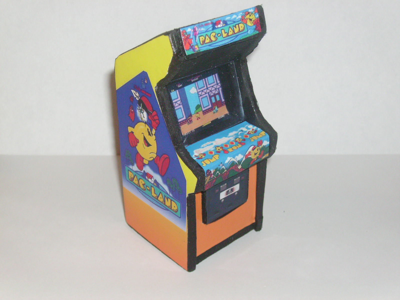 Retro Heart: PAC-LAND Custom Scale Arcade Model