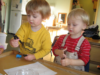 Classroom Life at Namaste: Toddlers Exploring Cause and Effect