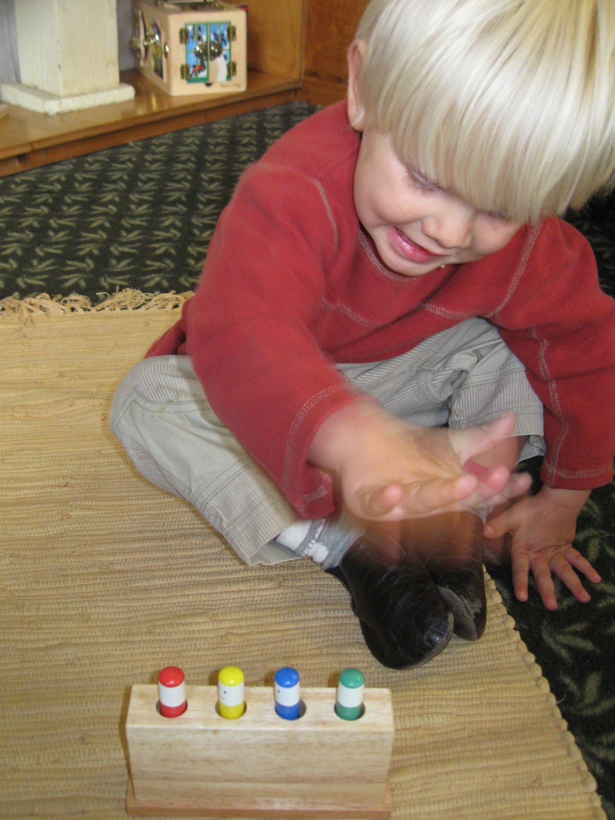 Classroom Life at Namaste: Toddlers Exploring Cause and Effect