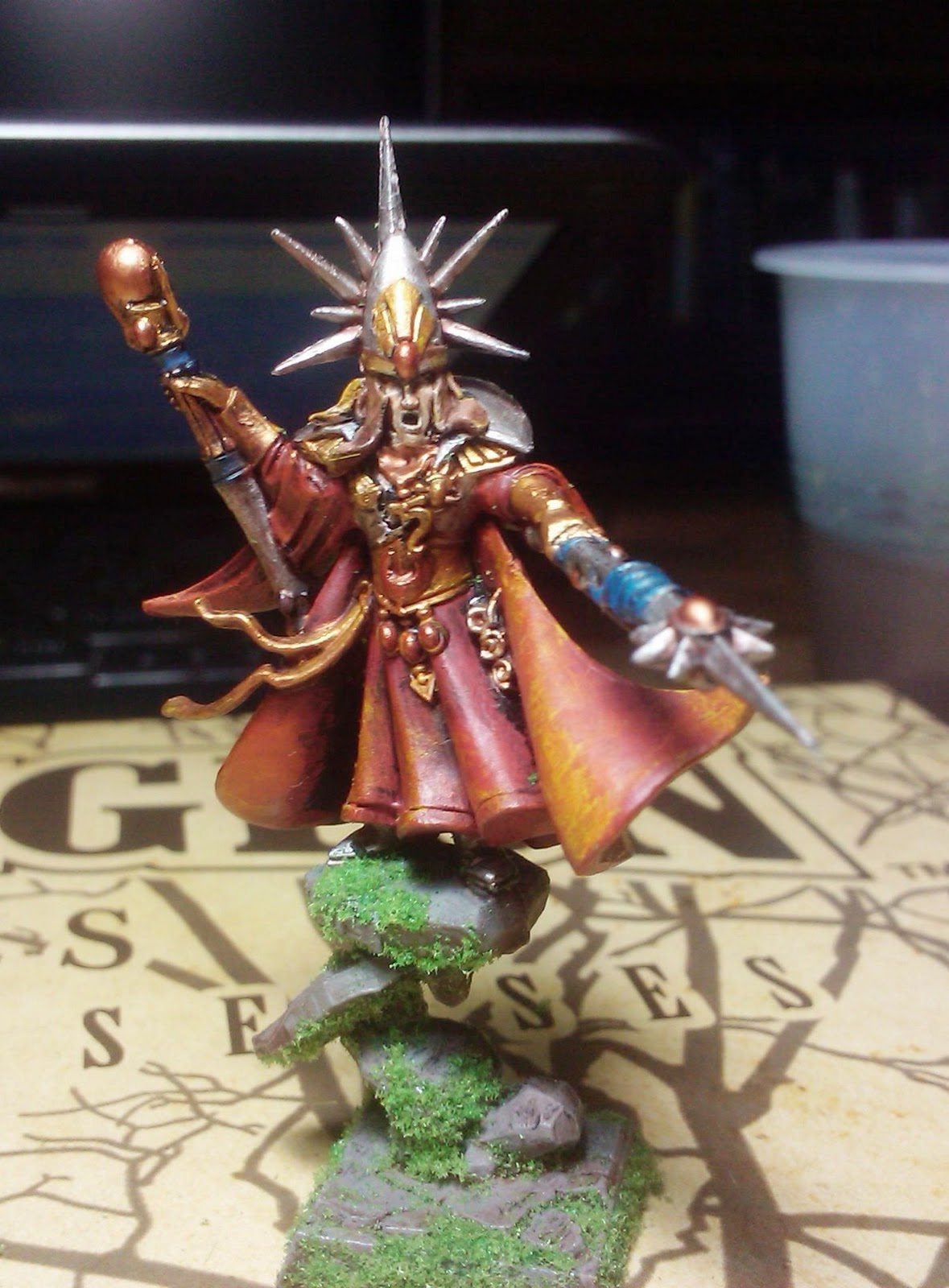 ArtJockers Warhammer Fantasy: Alathar, Archimago Alto Elfo