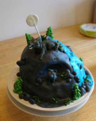 Layers of Love: Werewolf cake