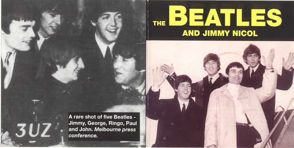 OUT THE BLUE: Jimmy Nicol con los Beatles.