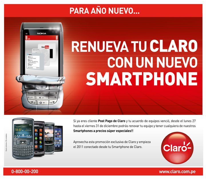 CLARO QUE TIENES MAS: Renovación de Equipos en Claro