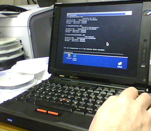 OS/2 Today: Warp 4 auf einem IBM Thinkpad 760ED