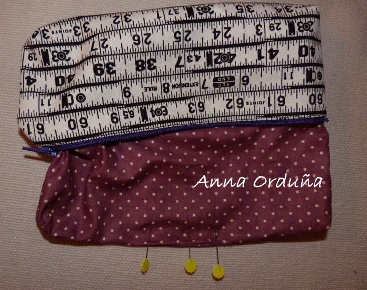 Patchwork en Casa - Patchwork with Love: Tutorial: Estuche con cremallera