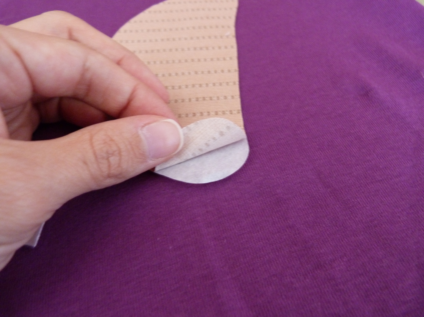 Patchwork en Casa - Patchwork with Love: Tutorial: Aplicación con Fliselina de Doble cara