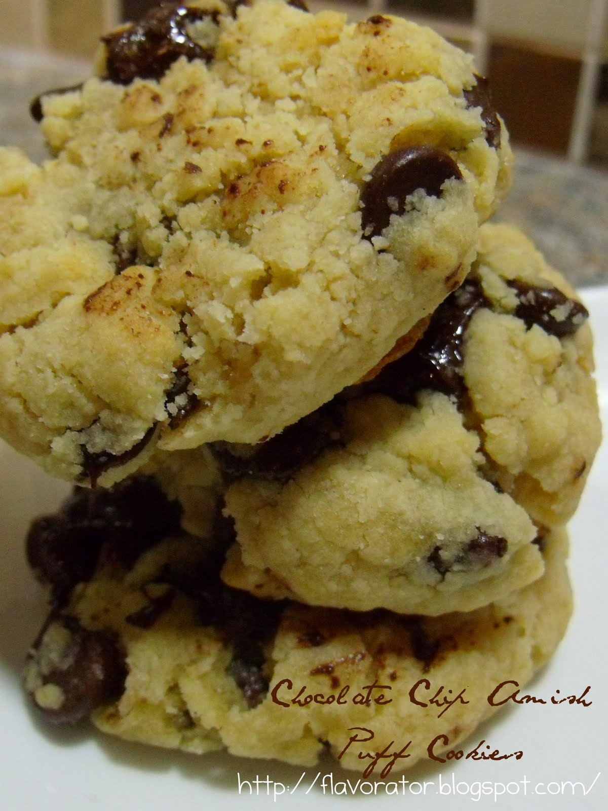 fLAVORATOr: Candied Ginger Butter Cookies + Chocolate Chip Amish Puff ...