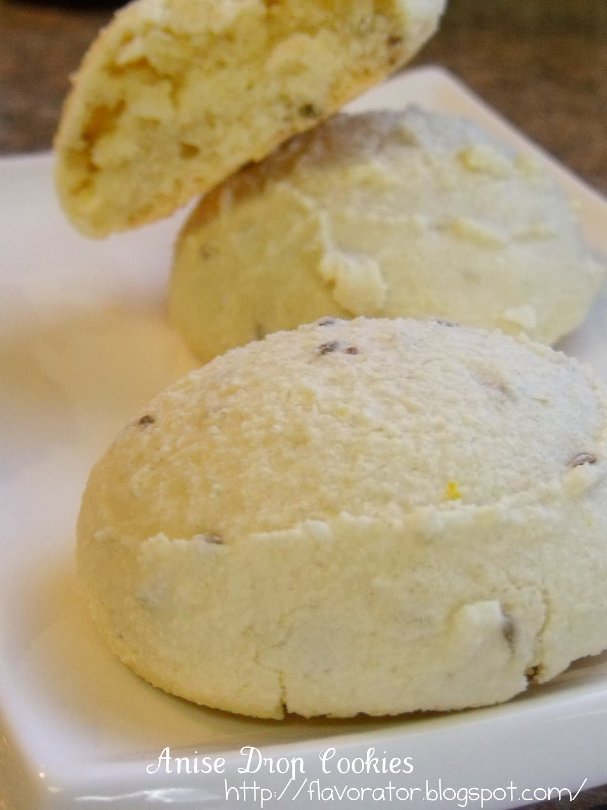 fLAVORATOr: Anise Drop Cookies - Two Different Versions