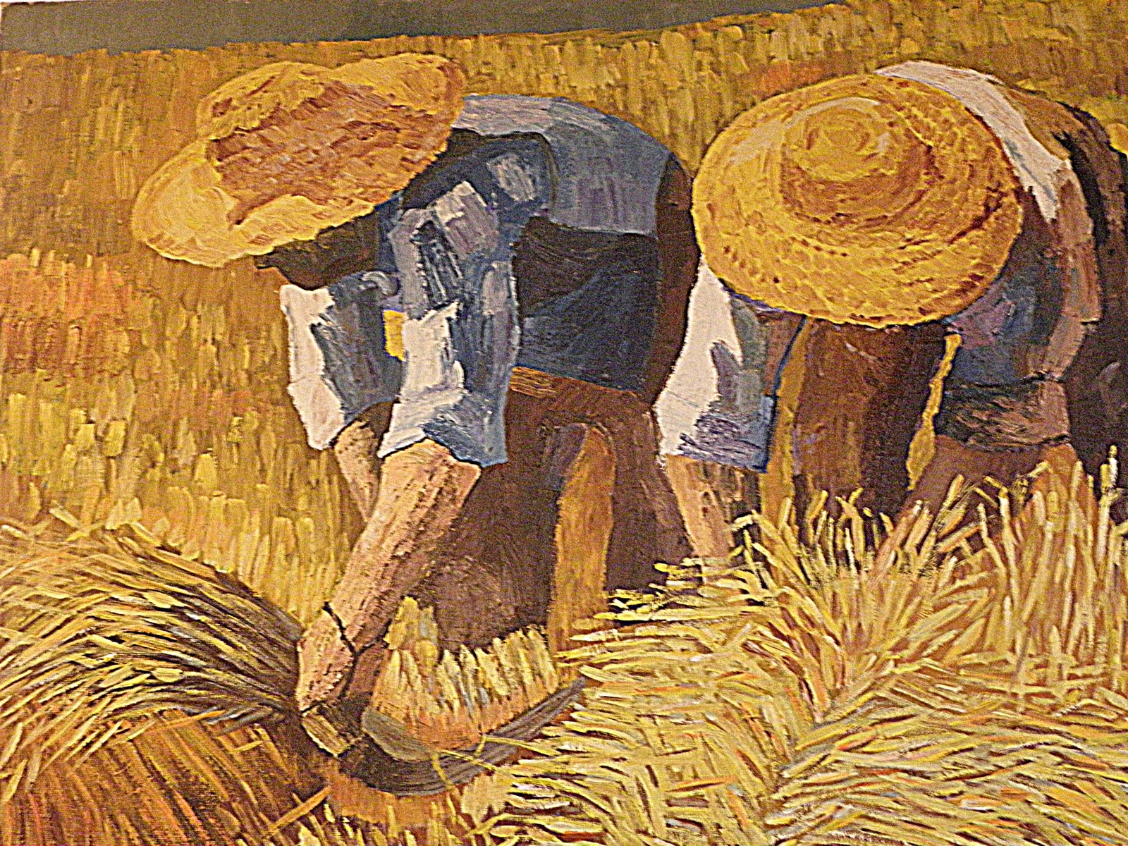 Mis pinturas: La Siega