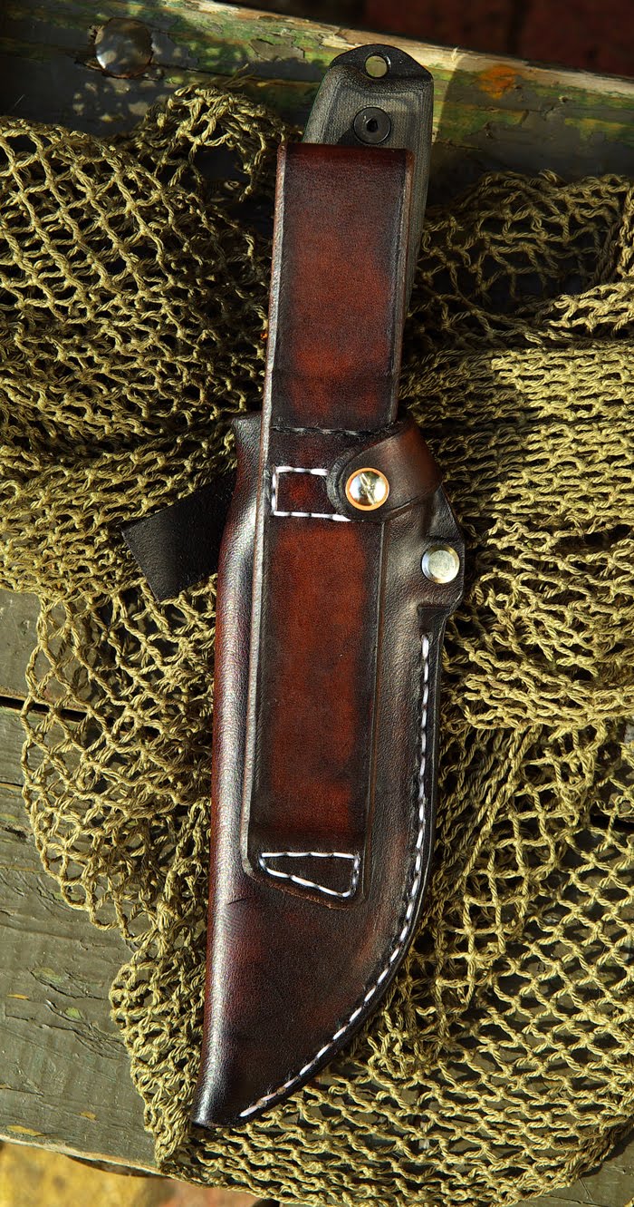 Sheaths for Knives: Kydex & Leather for Swamprat Ratweiler